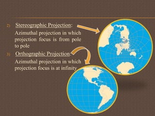 GIS Map Projection | PPTX