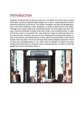 SUBDUED_Content strategy | PDF