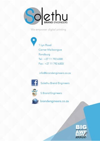 Solethu Brand Engineers 2016 Brochure | PDF