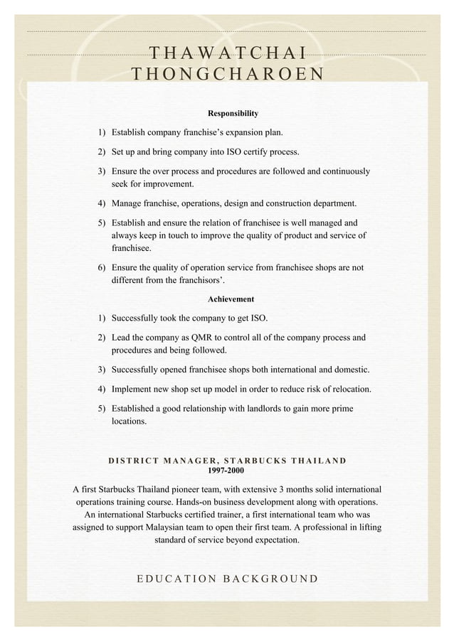 Thawatchai T CV-1 | PDF