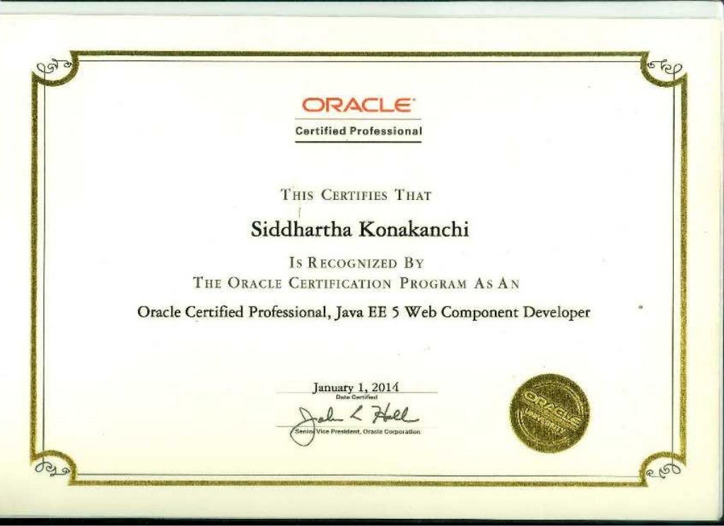 cerifications and awards