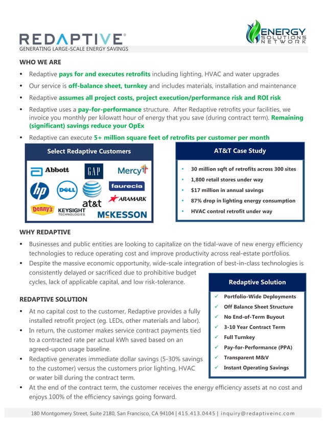 ESN_Redaptive_Overview (1) | PDF