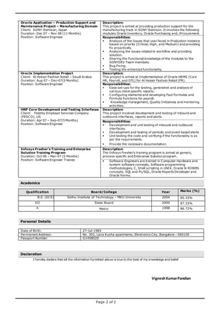 Vignesh Kumar Pandian | PDF