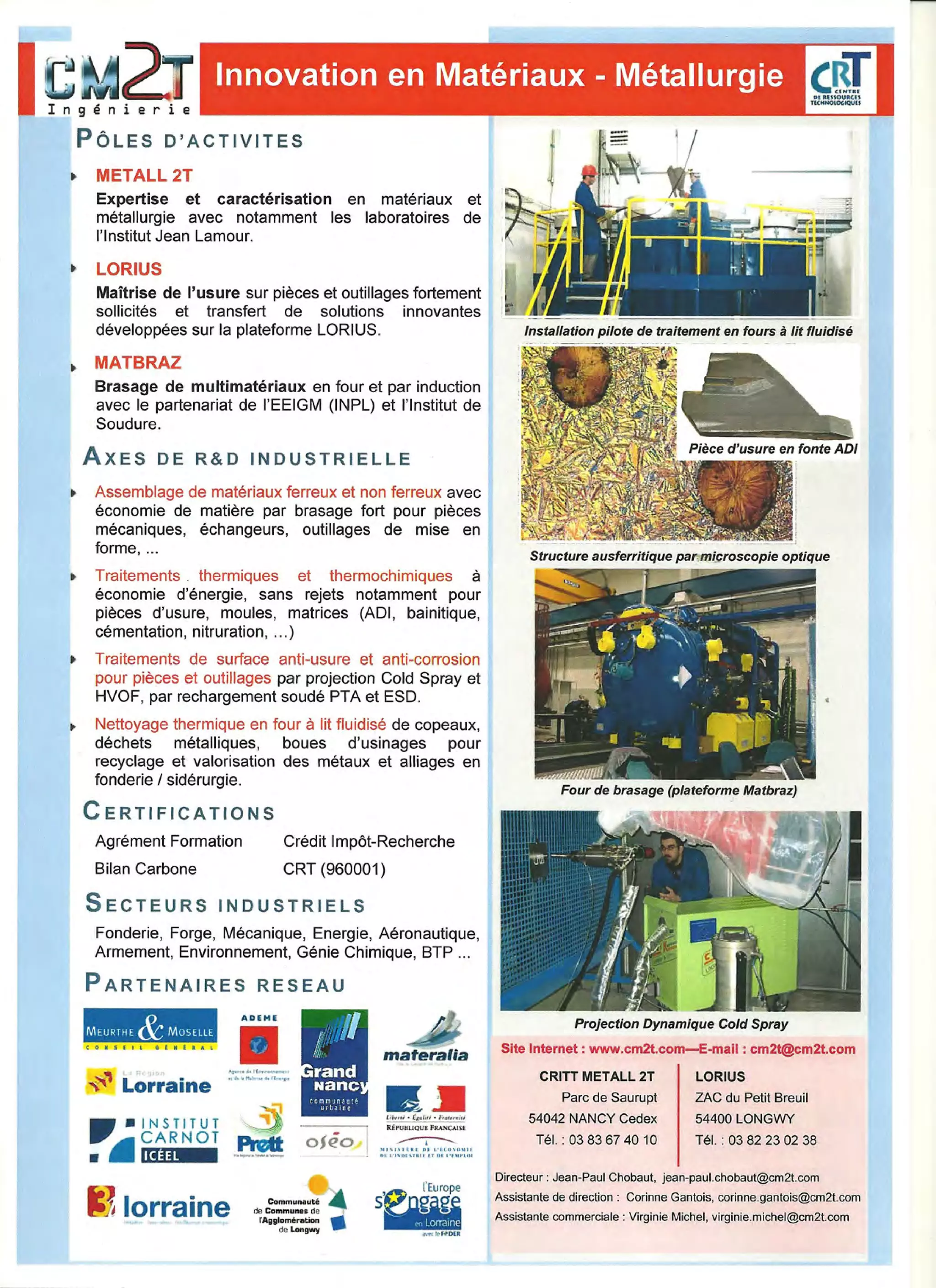 Flyers CRITT METALL2T lite | PDF