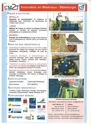 Flyers CRITT METALL2T lite | PDF
