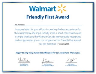 Customer Service Award | PPT