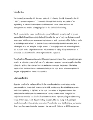 Literature Review - Final | PDF