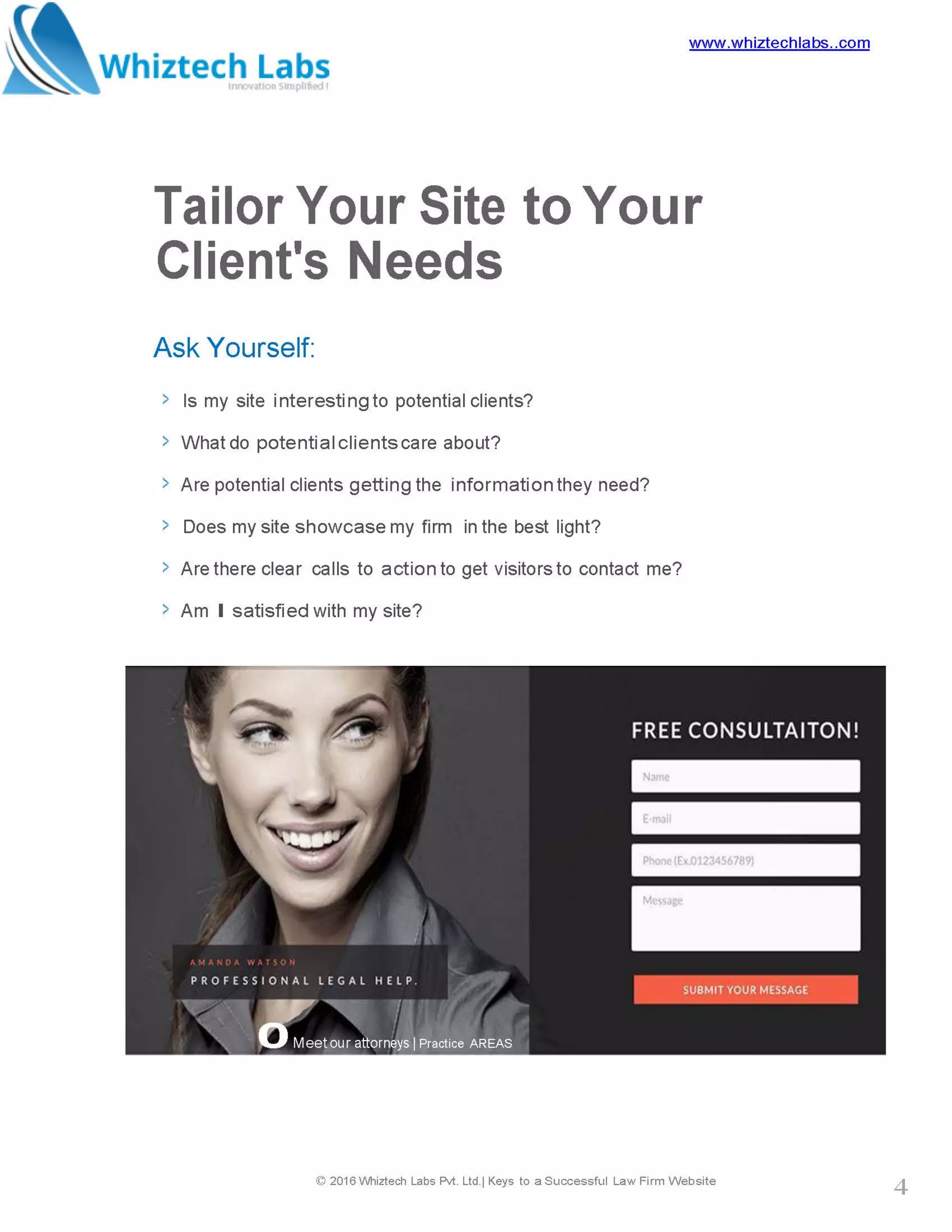 Successful Lawfirm Website | PDF