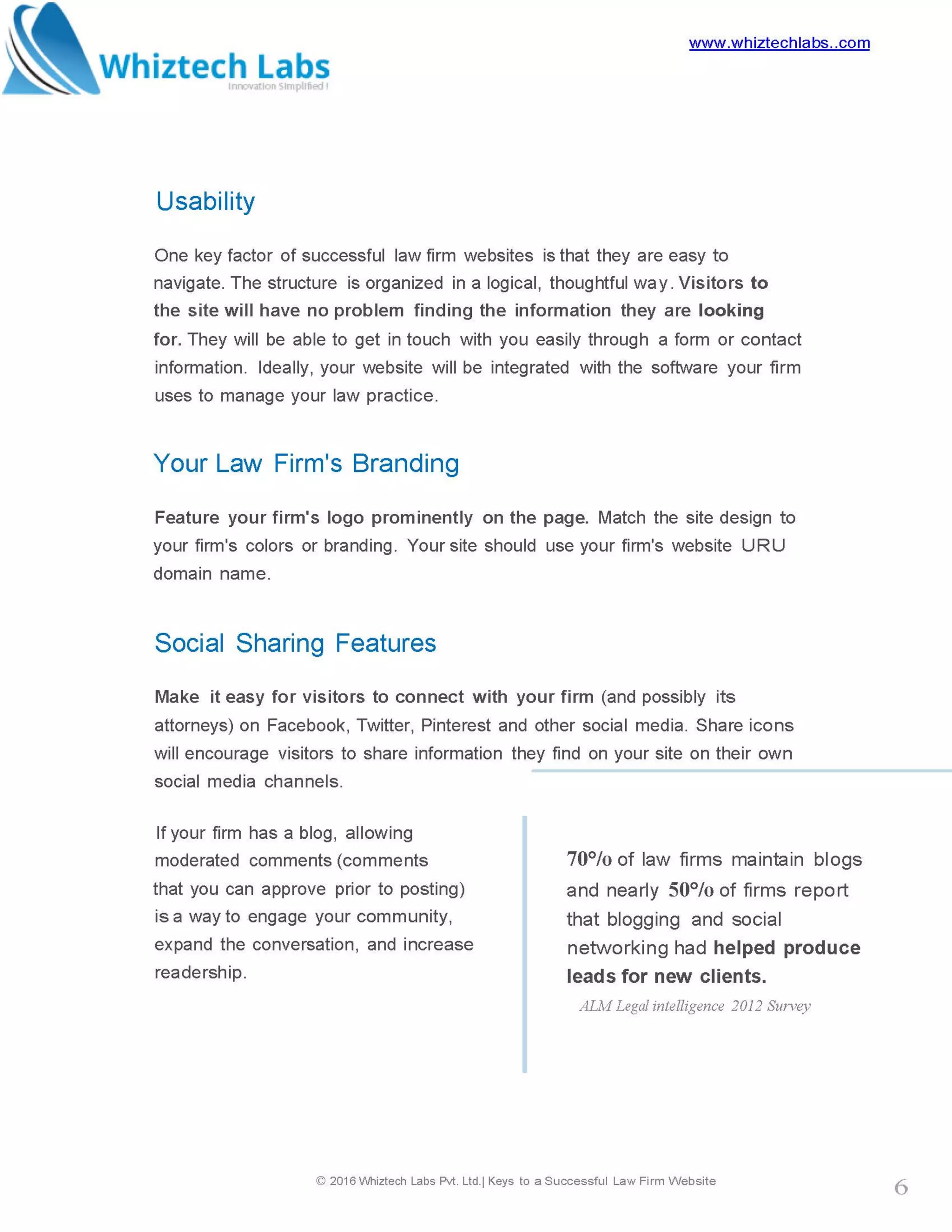 Successful Lawfirm Website | PDF