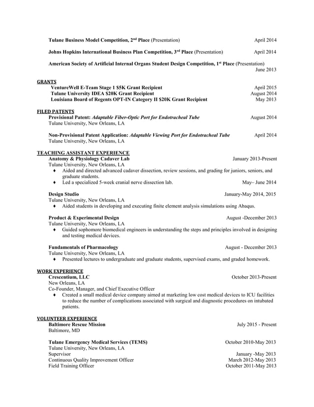 Christopher Cover - Resume 2.1 | PDF | Healthcare Industry | Industries