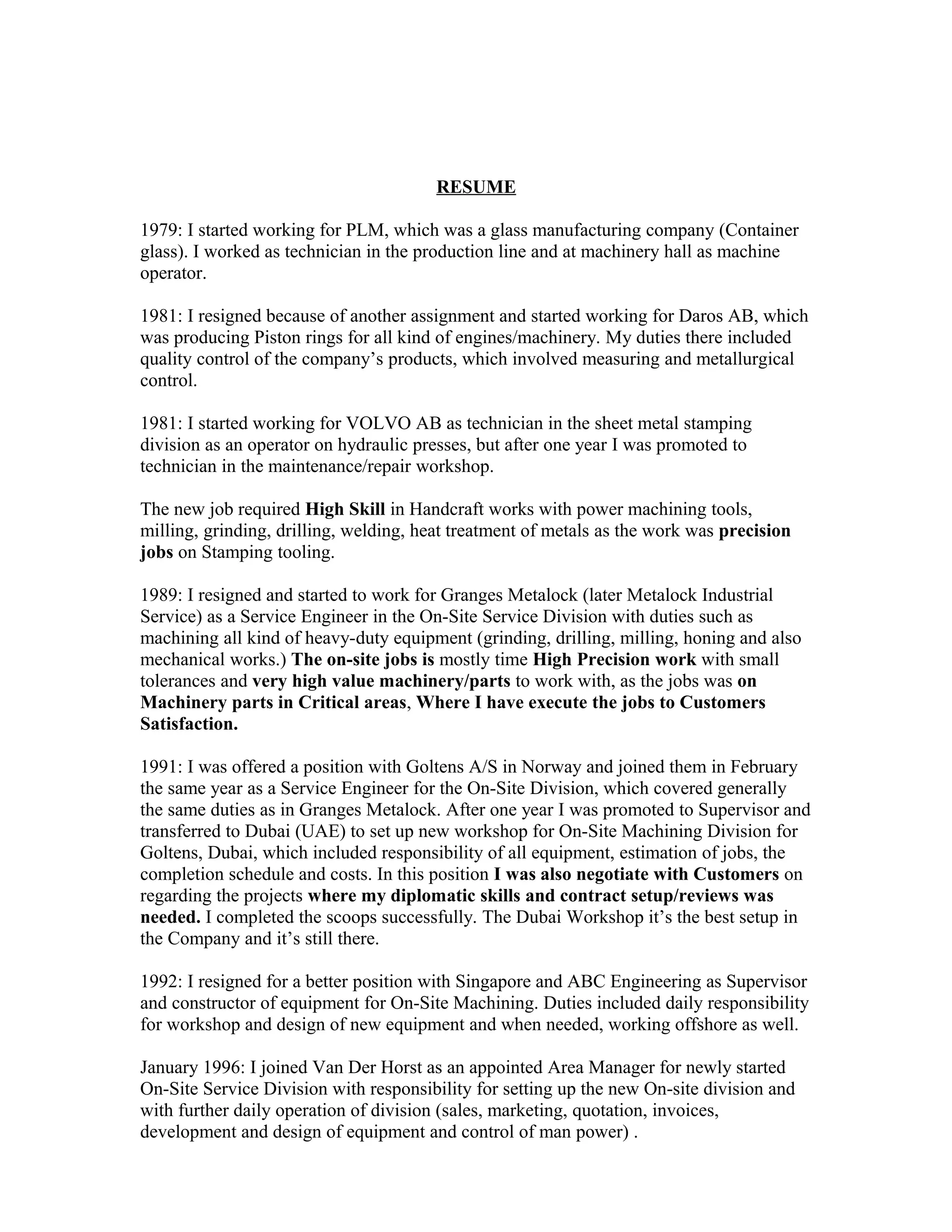 My CV and Resume JK 200916 Skryt with Pic | PDF