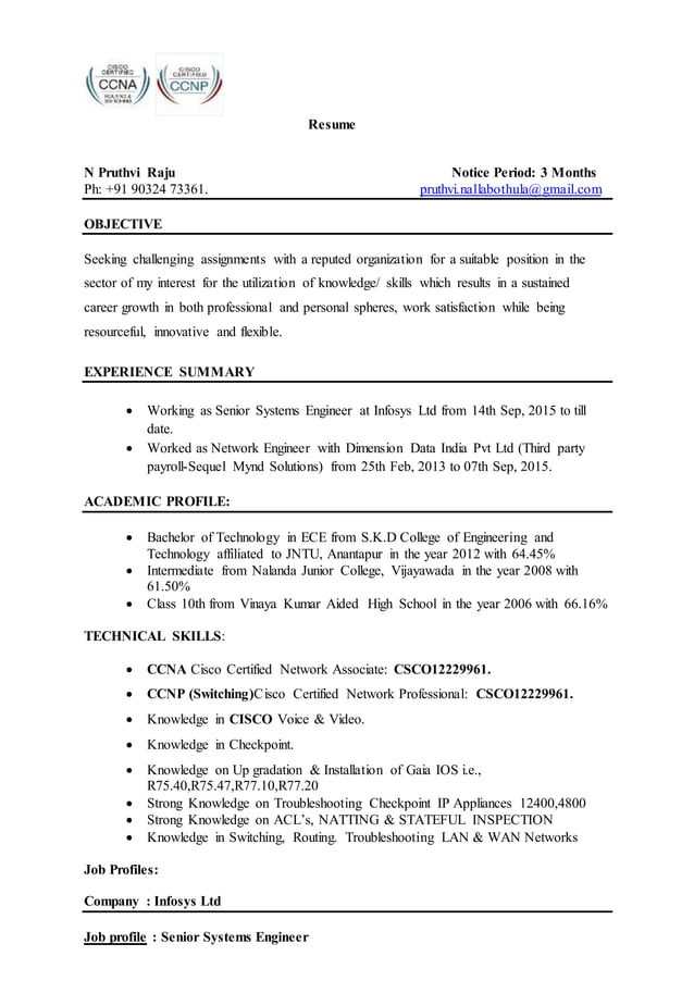 Pruthvi_Resume | PDF