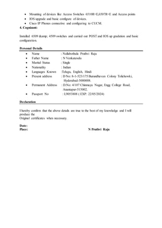 Pruthvi_Resume | PDF
