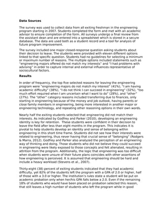 AERA16 - Environmental Factors in a Freshman Engineering Program ...