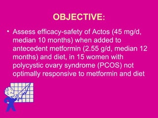 Actos And Metformin In Women With Polycystic Ovary | PPT