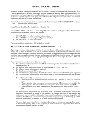 Prefabricated Substation_IEP-SAC_ 2015-16 | PDF