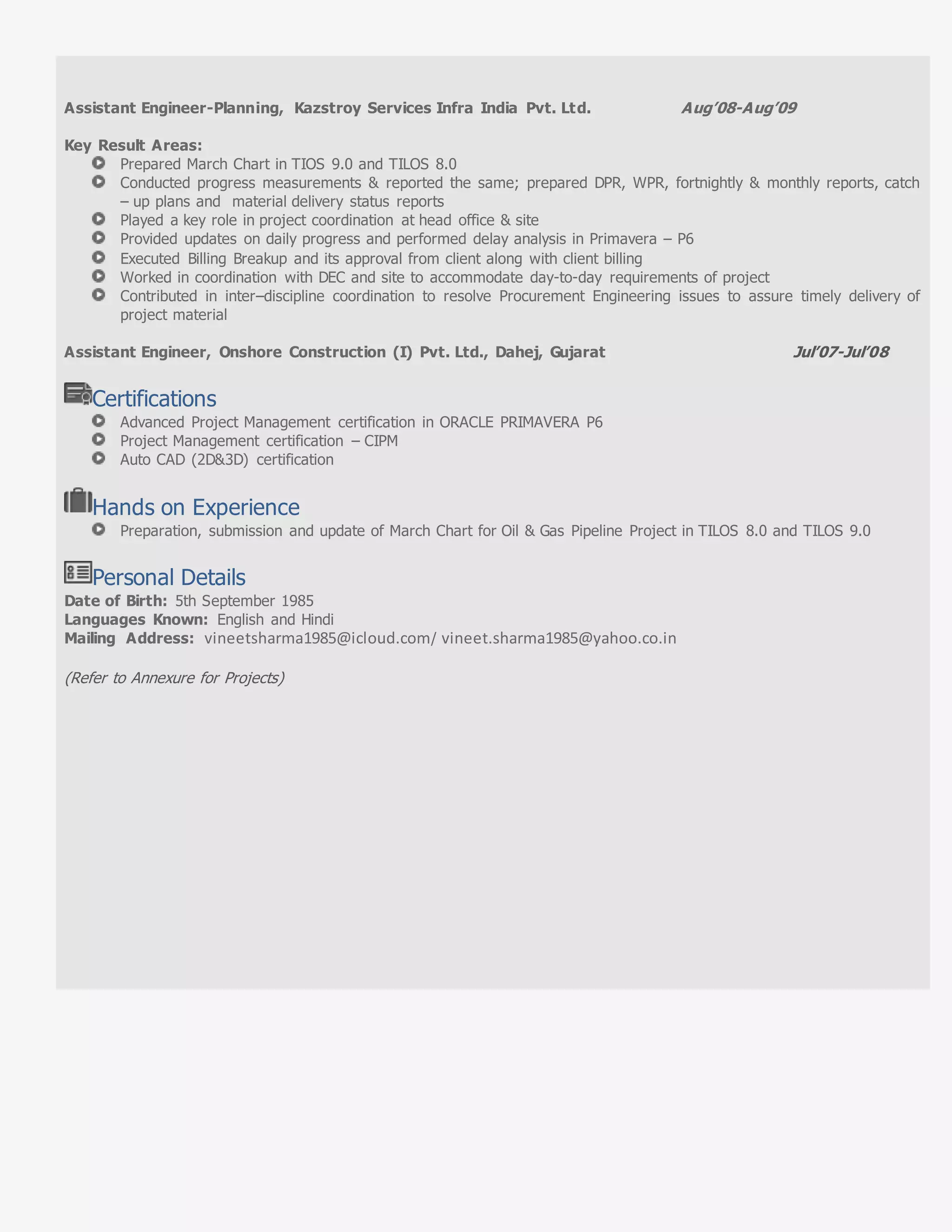 Vineet Sharma-CV.DOCX | Free download