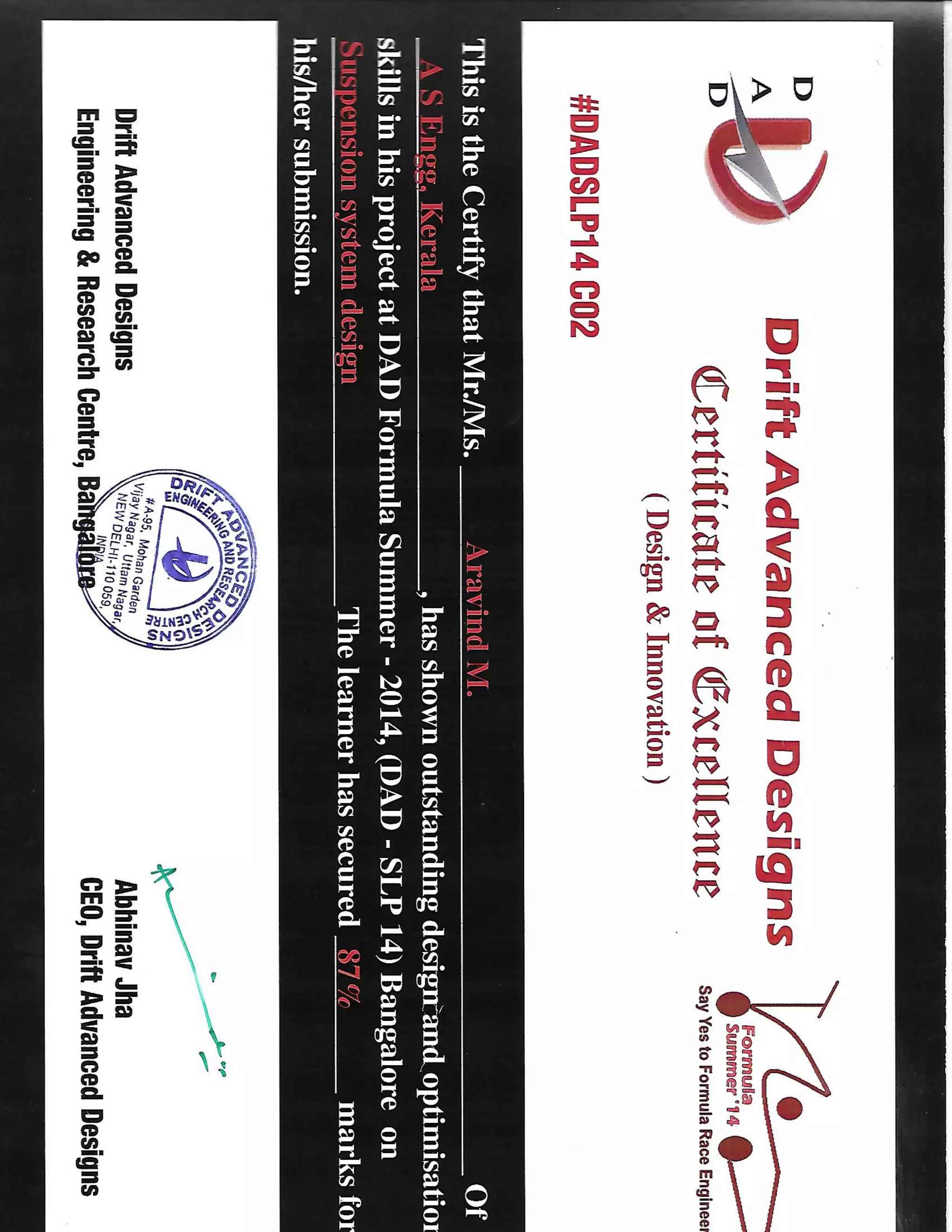 DRIFT ADVANCED DESIGNS | PDF