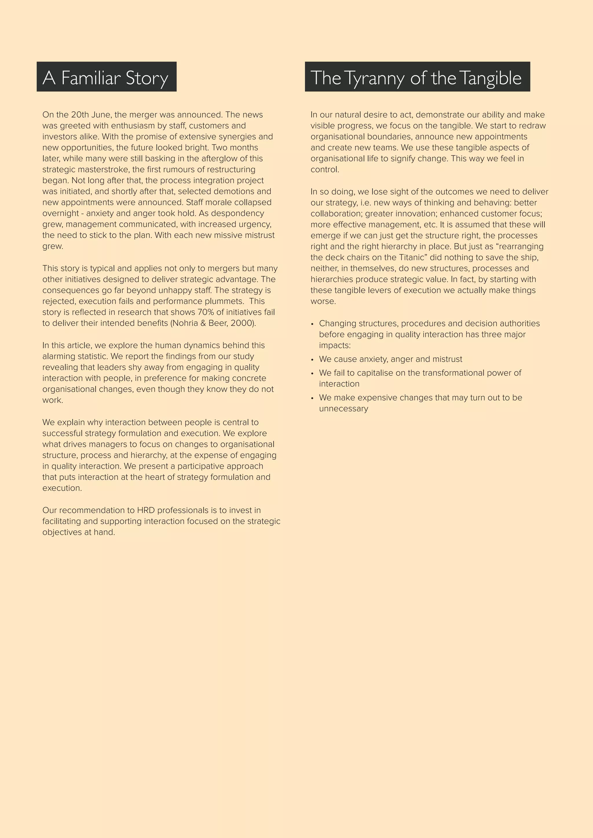 Quality of Interaction | PDF