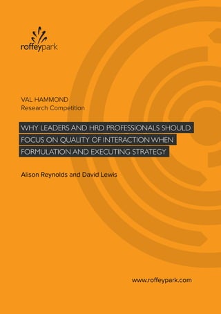 Quality of Interaction | PDF