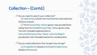 Performance Tuning of .NET Application | PPT