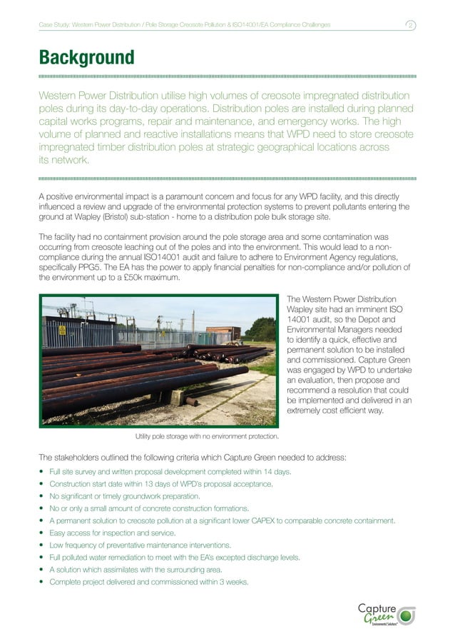 WPD-Case study-Utility Pole Storage | PDF