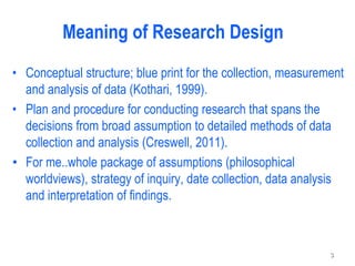 Quantitative Research Design-PS2 | PPSX | Educational Assessment | Education