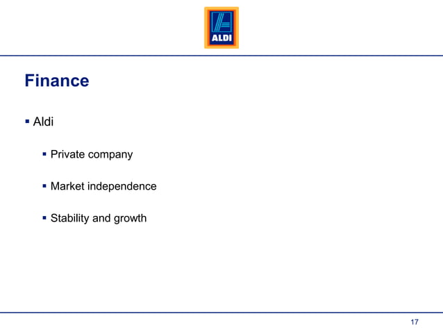 Aldi Presentation FINAL | PPTX | Retail Industry | Industries