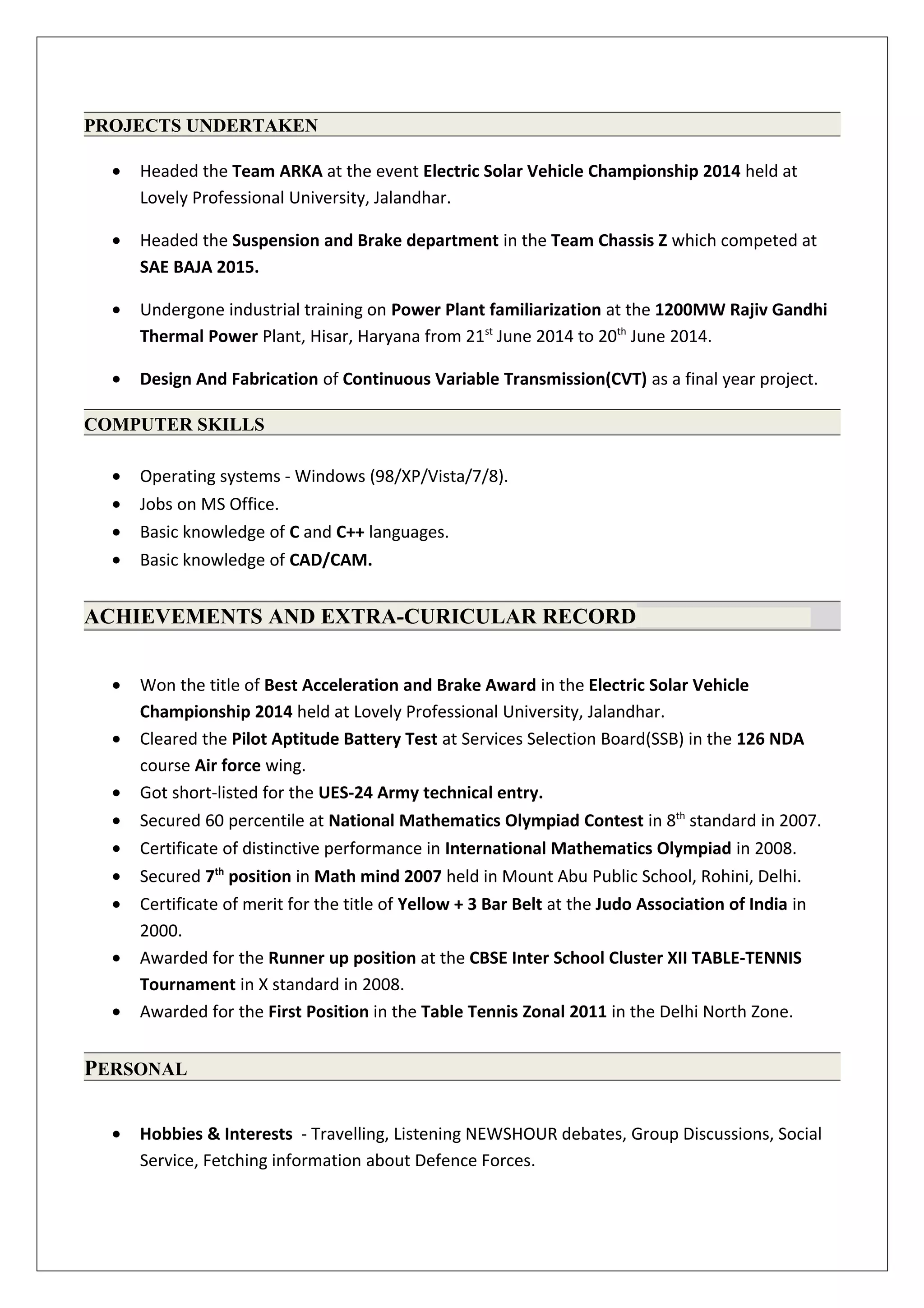 Sagar Chawdhary's resume | DOC