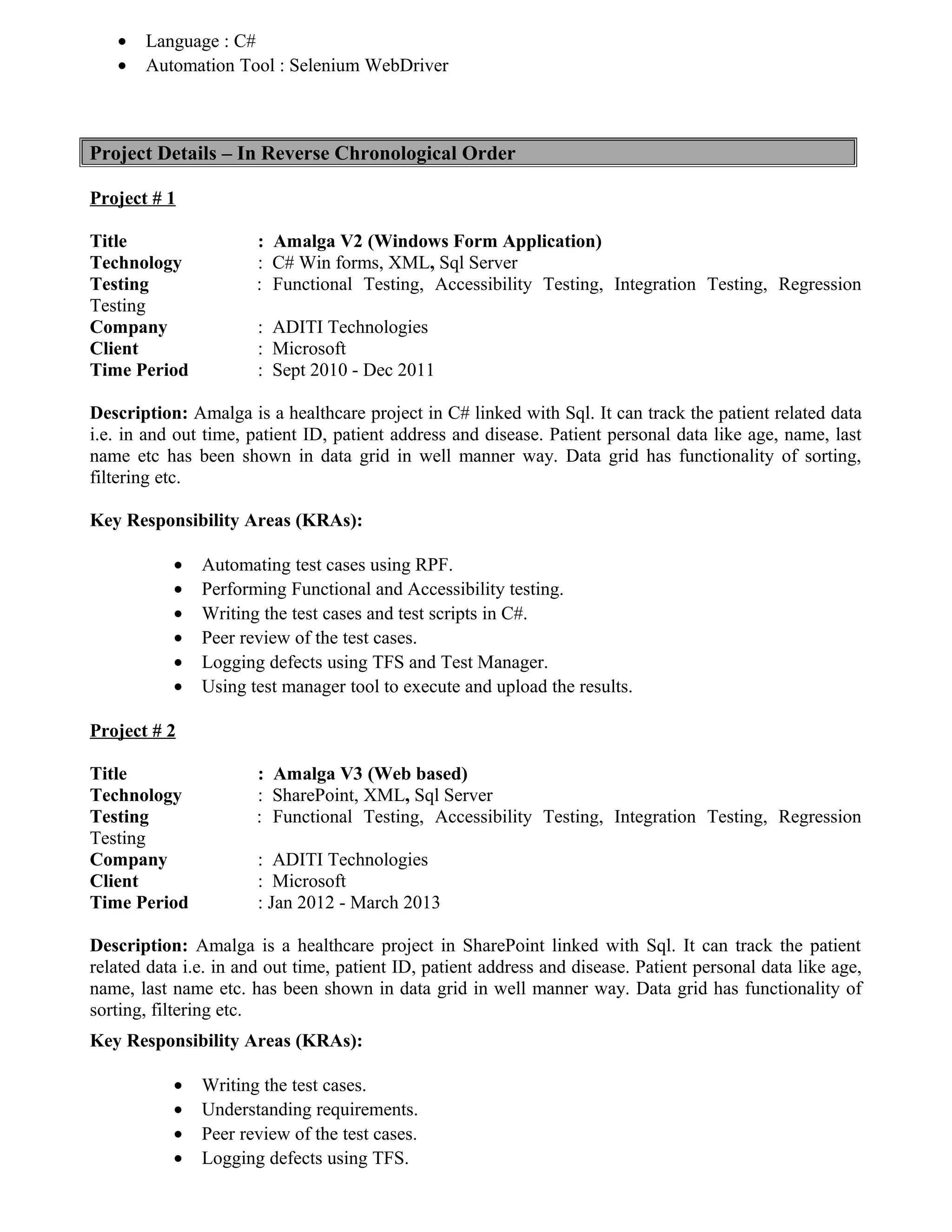 Resume - Sachin Kumar | DOC