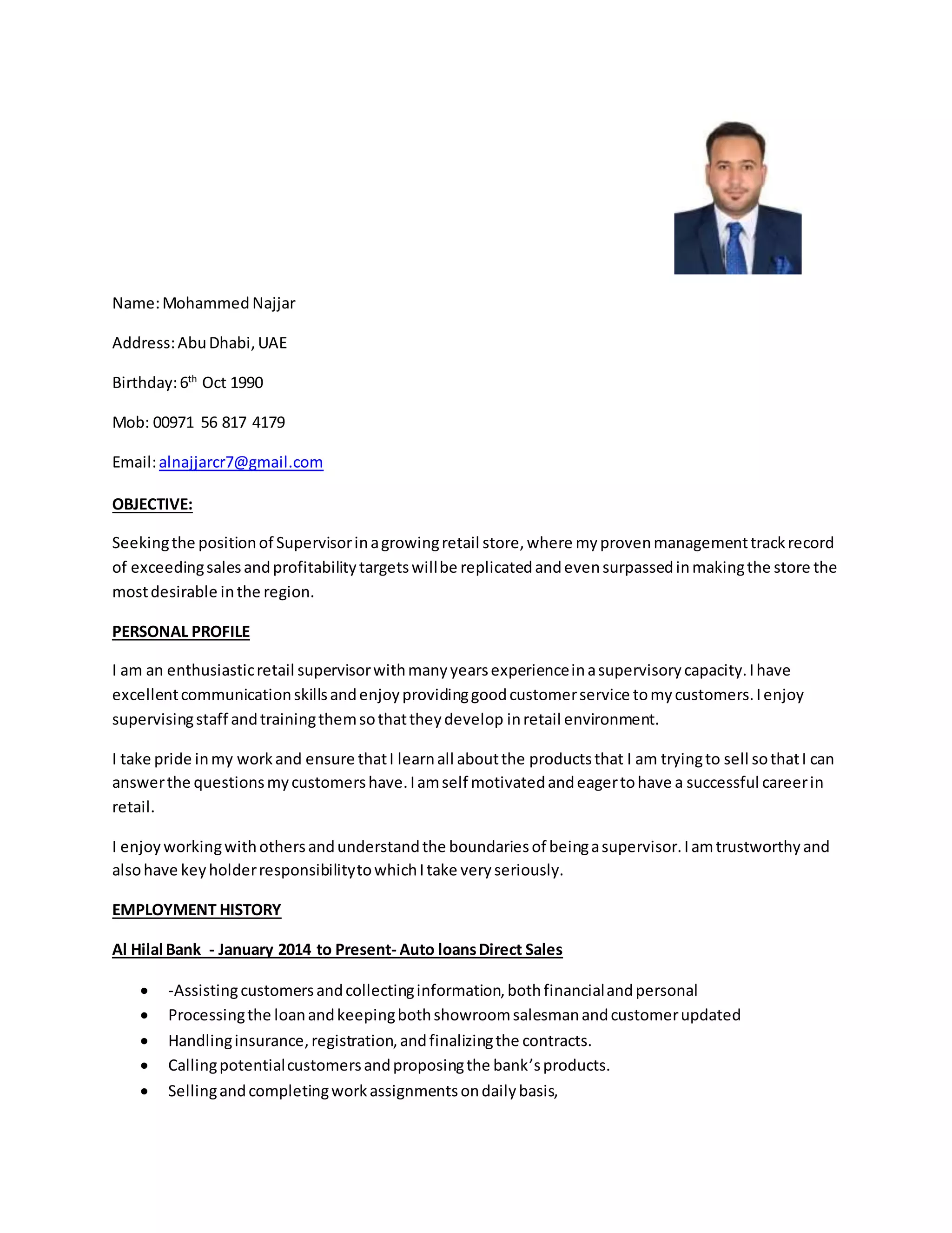 Ashraf CV | PDF