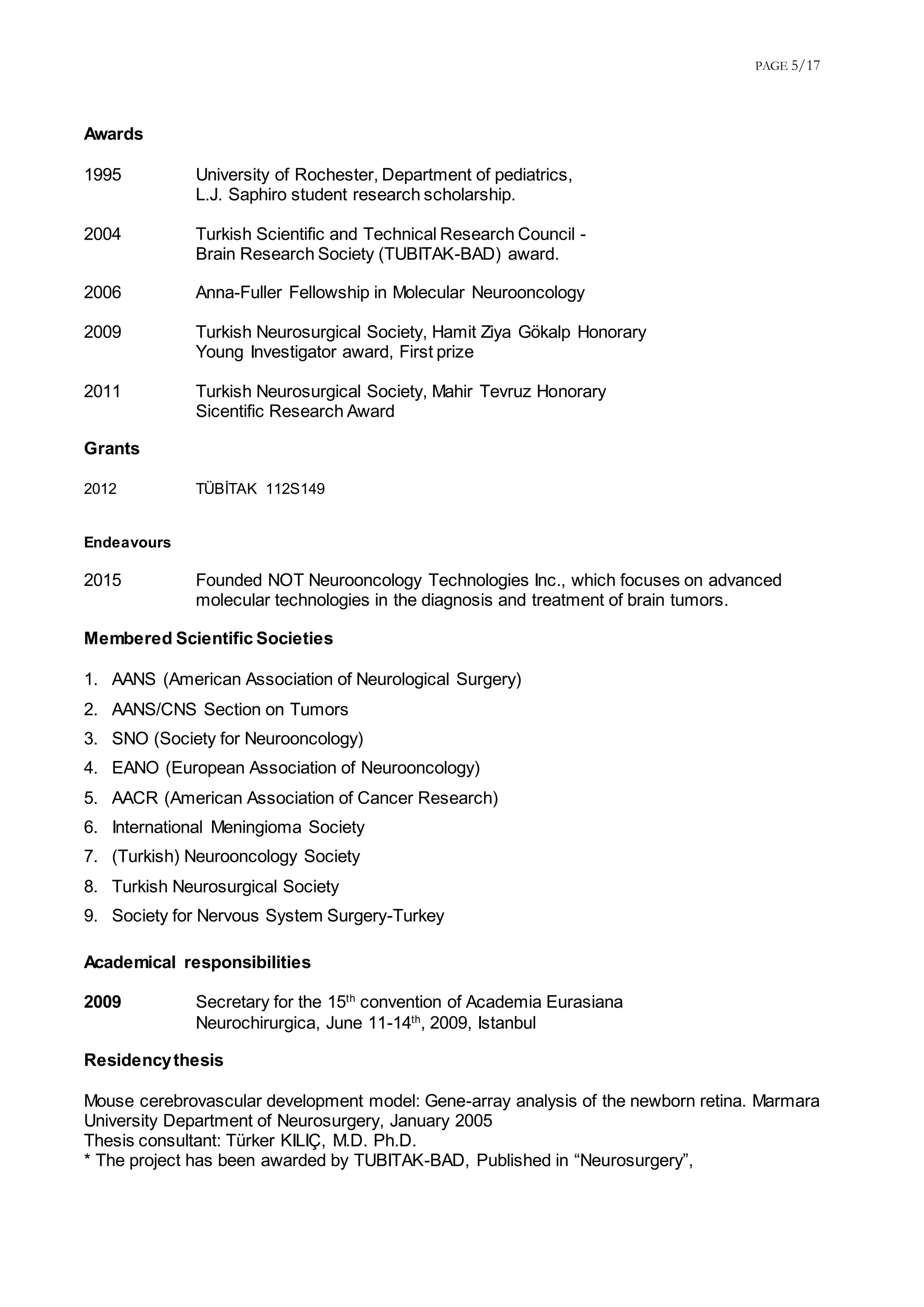 cv koray ozduman december 2015 | DOCX