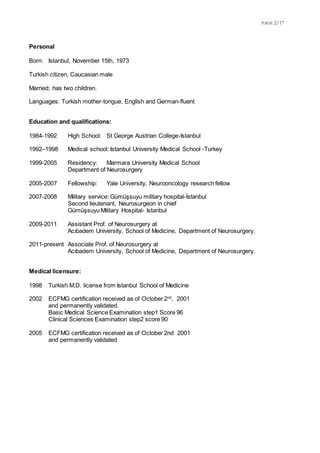 cv koray ozduman december 2015 | DOCX