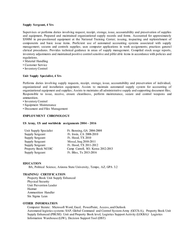 Bryan A. Frazier (1) | DOCX | Logistics | Business