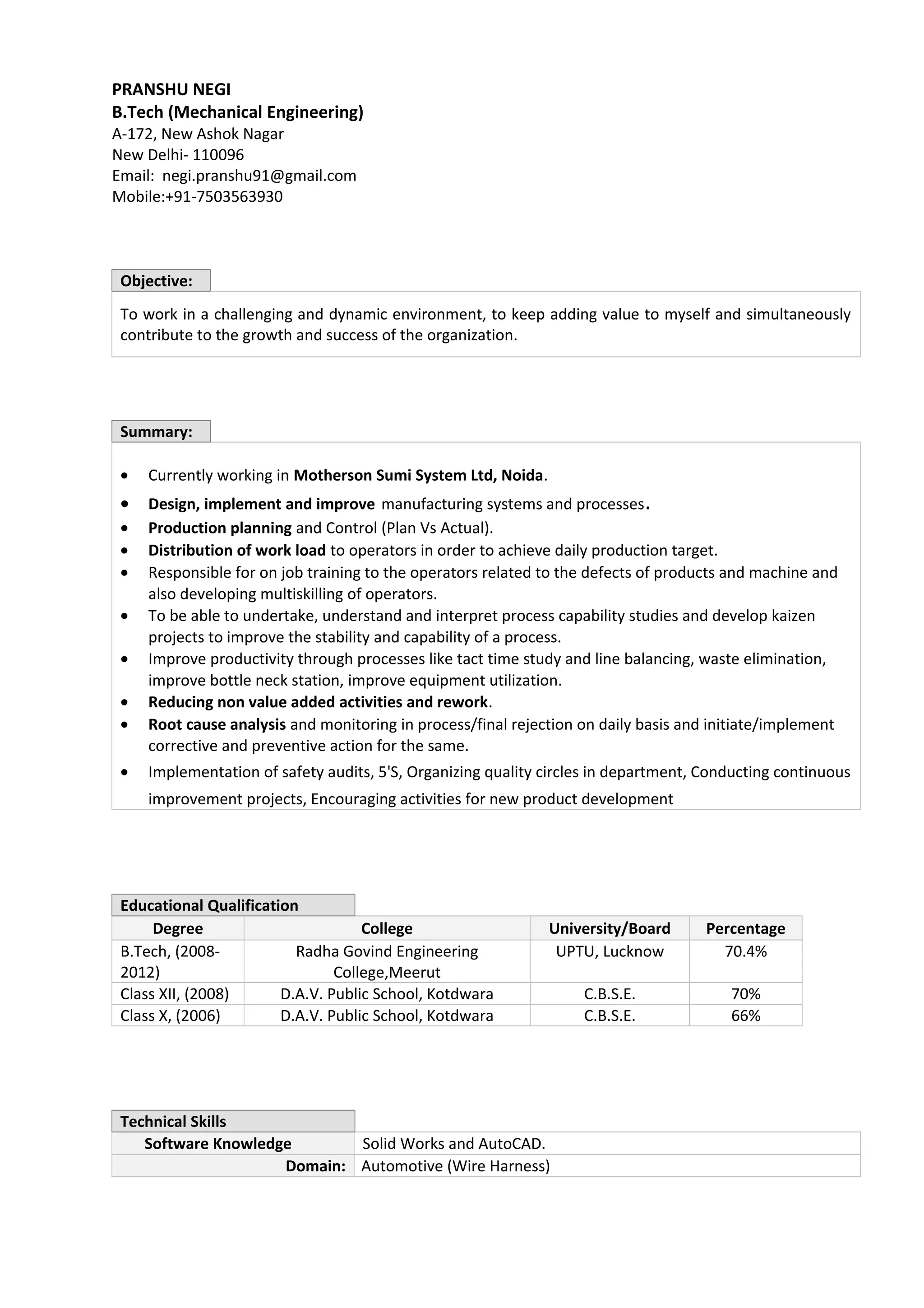 Pranshu Resume (Jan16) | DOC