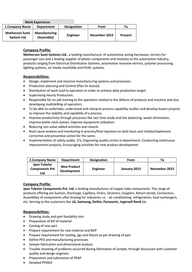 Pranshu Resume (Jan16) | PDF | Free Download