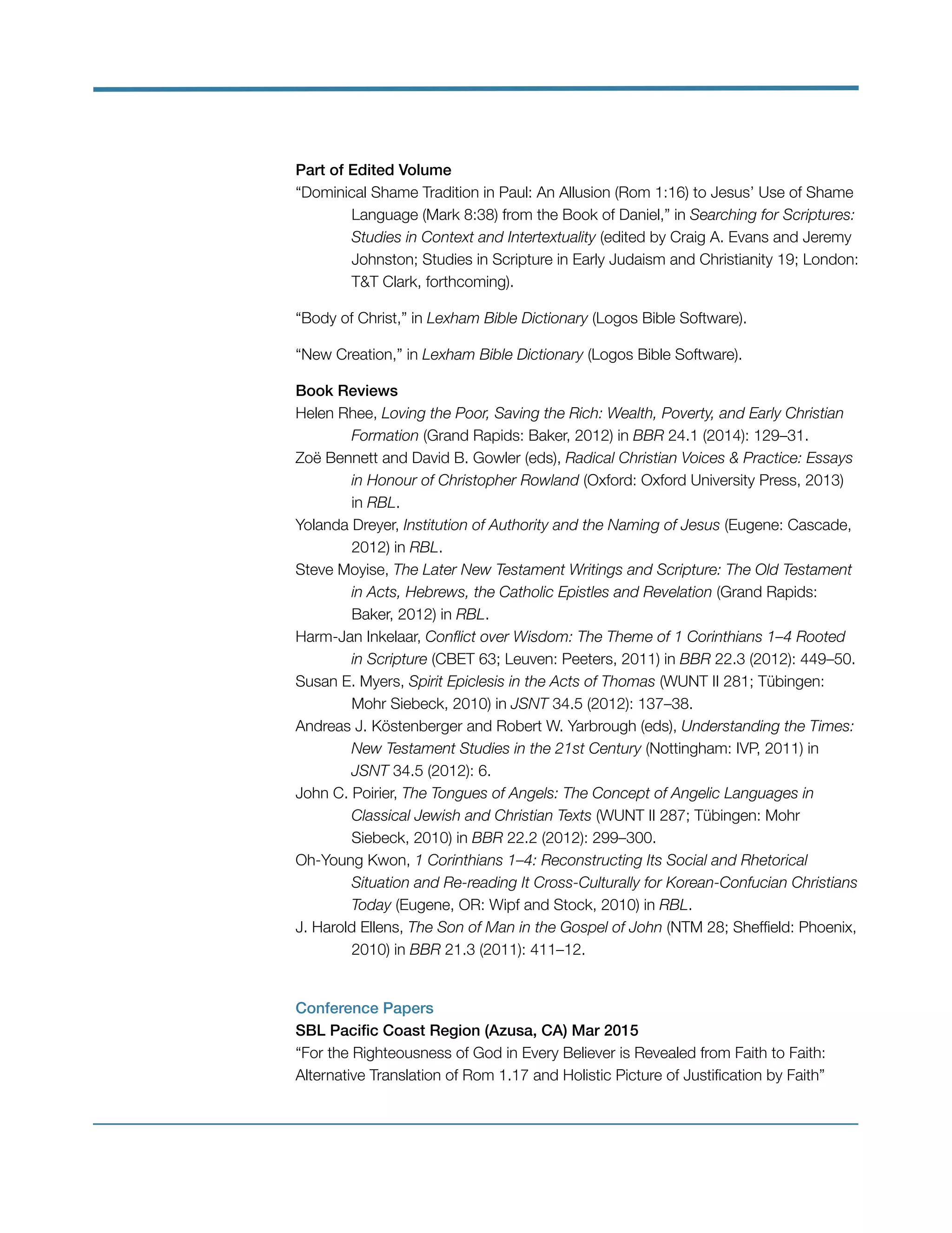 Yongbom Lee CV | PDF