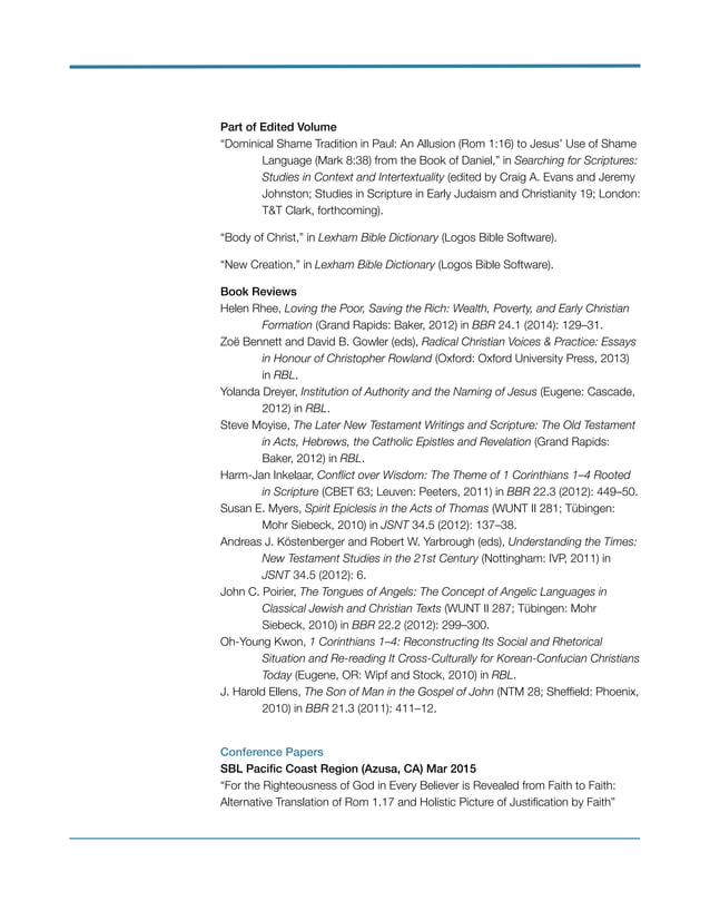 Yongbom Lee CV | PDF