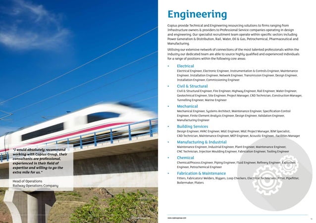 Copius Group brochure