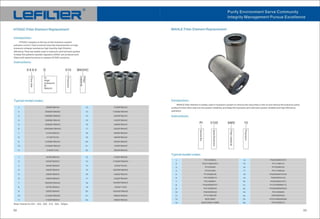 Lefilter Filters Catalogue | PDF