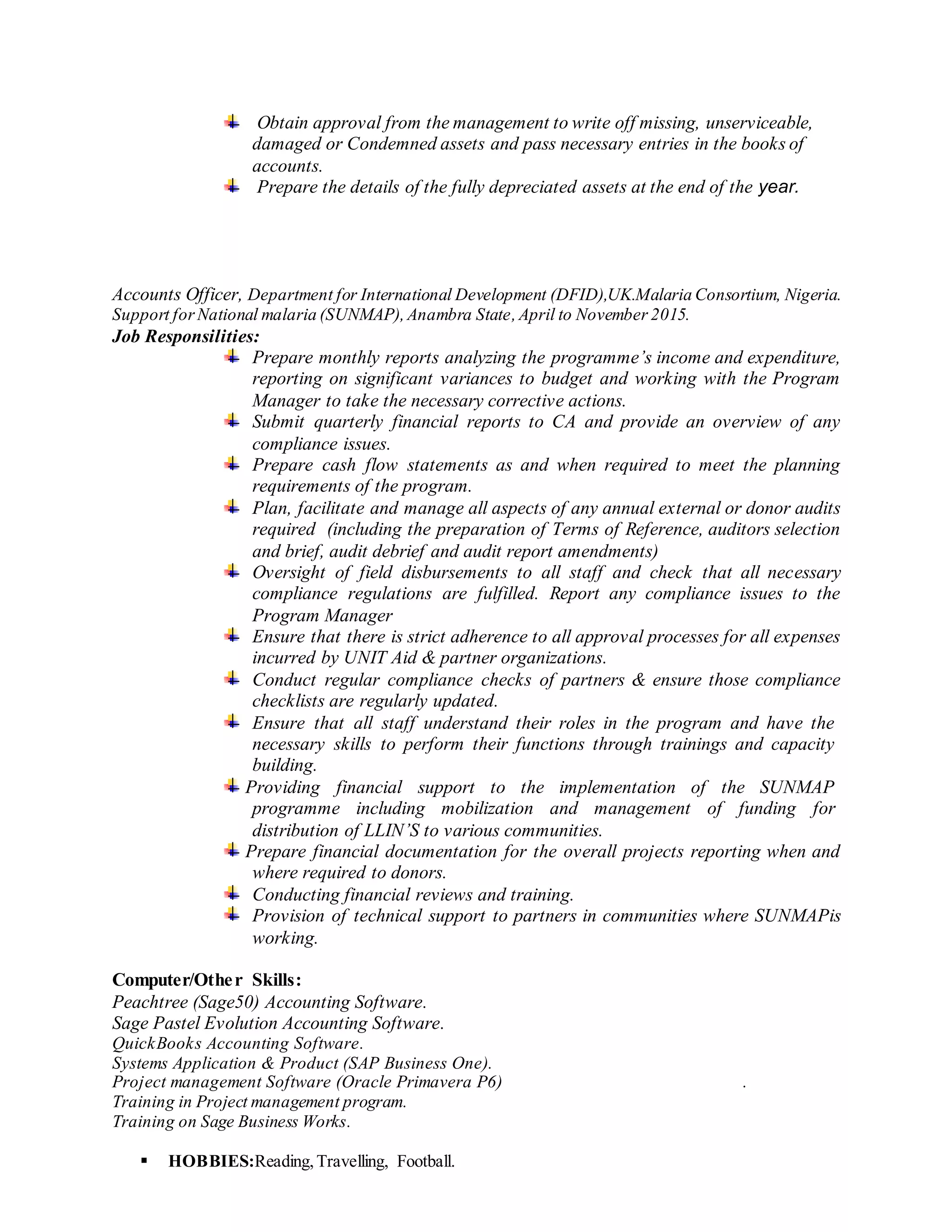 Adiele K Kelechi- CV | DOCX