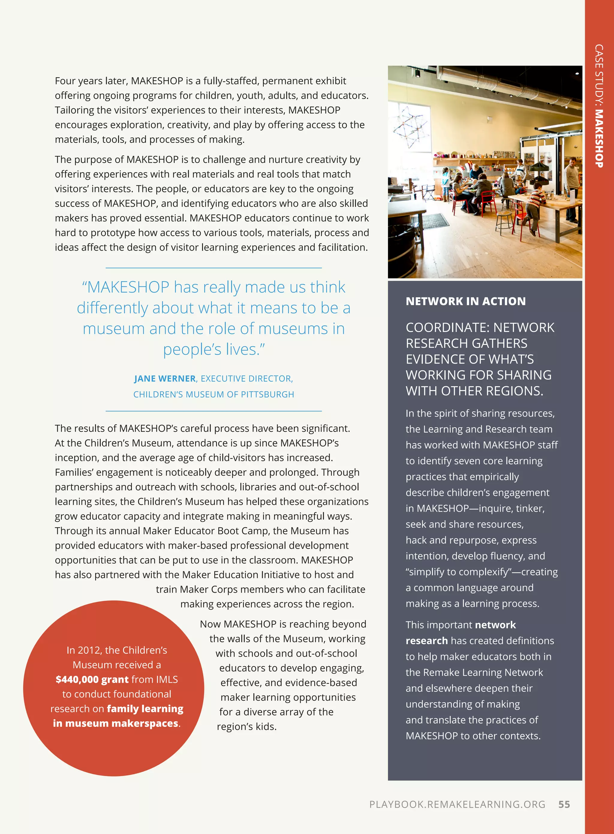 Remake-Learning-Playbook_Case-Study-MAKESHOP | PDF