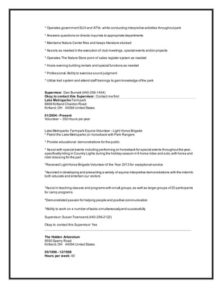 Interpretive Ranger 02152015 | PDF