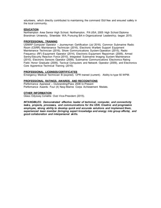 Resume-Aug2016 | DOCX | Computing | Technology & Computing