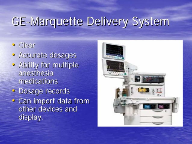 Expert Anesthesia Monitoring System Final Presentation | PPT