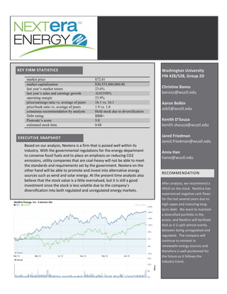 NextEra Analyst Report | PDF
