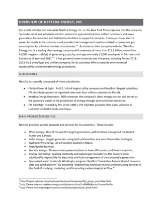 NextEra Analyst Report | PDF
