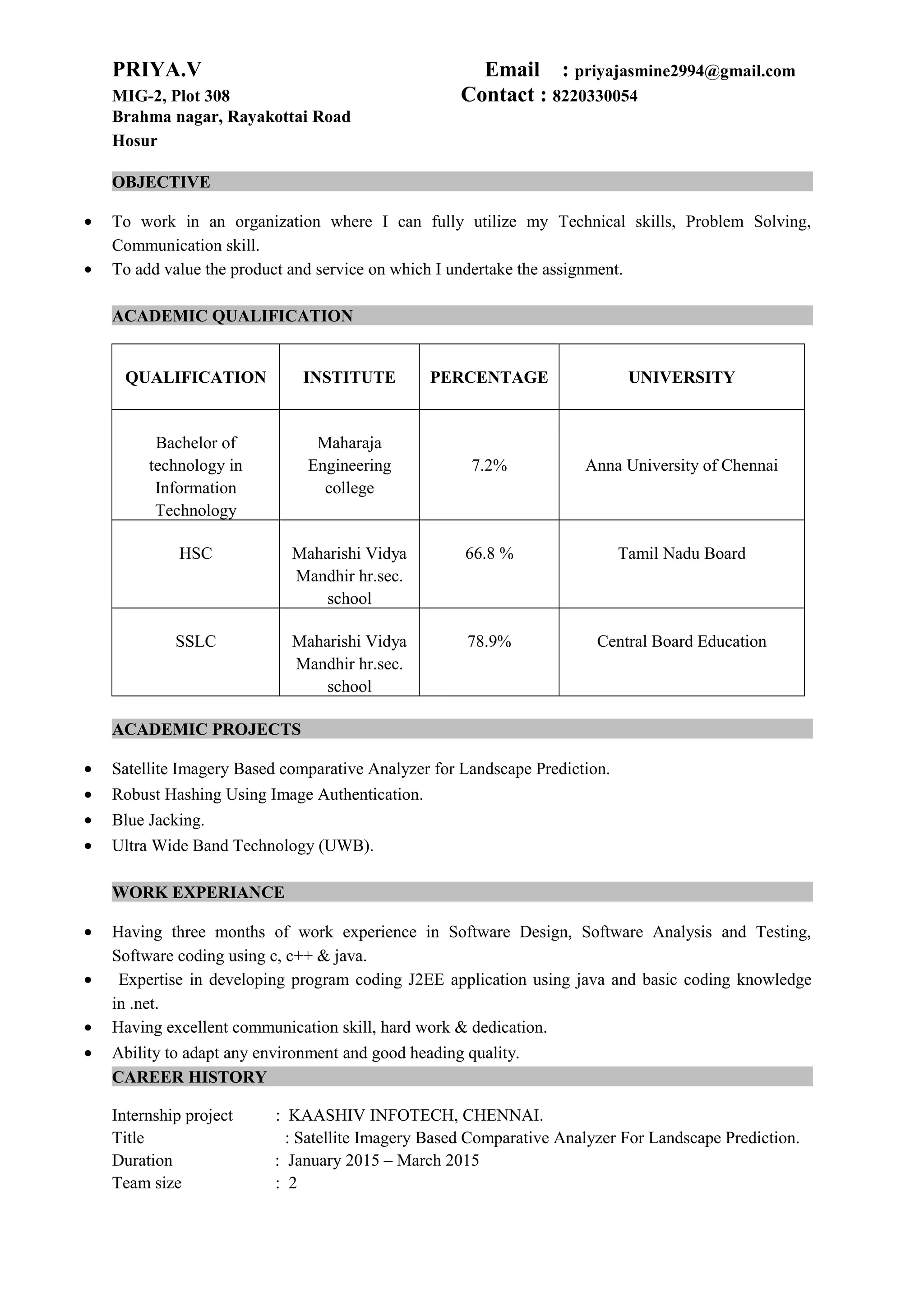 NEW EDITED RESUE.pdf | Programming Languages | Computing