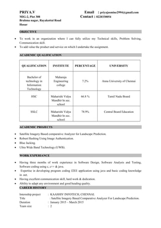 NEW EDITED RESUE.pdf | Programming Languages | Computing