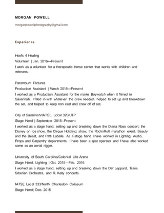 morganpowellresume | DOCX